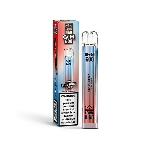 Shop Aroma King Gem 600 Disposable Vape Pod Device 20MG - Box of 10 ...